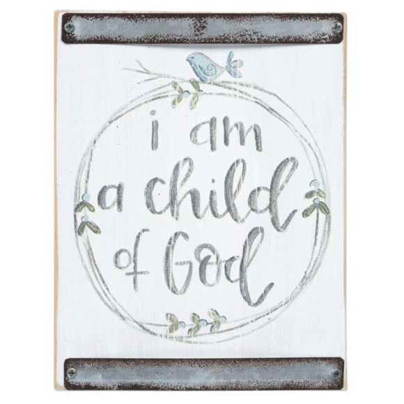 Brownlow Gifts | Accents | Child Of God Block Sign | Poshmark